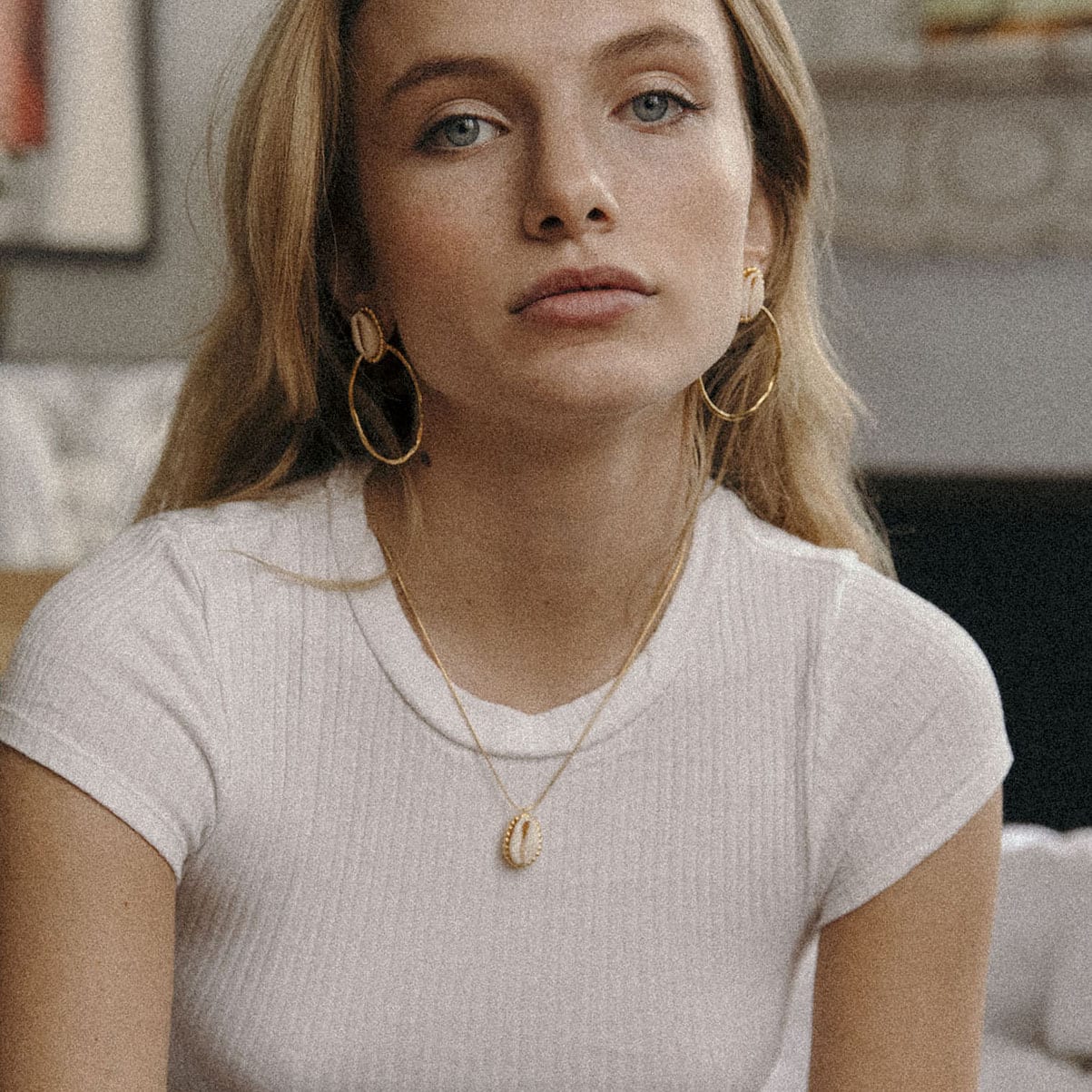 Collier cauri Poli - Elise Tsikis chez Poisson Plume