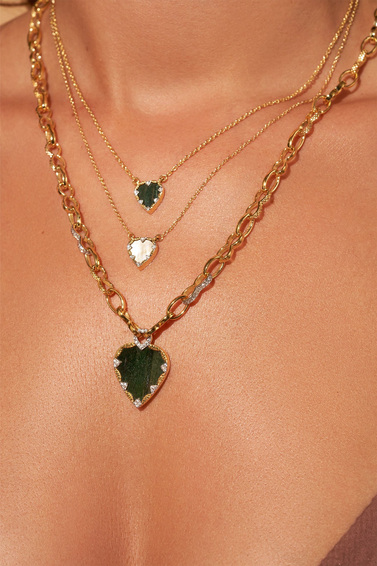 Collier Lima nacre - Be Maad - Bijoux de créateur