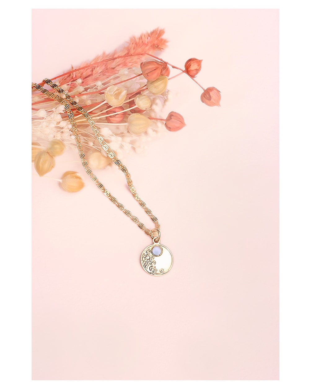 Petit collier doré Océan Nacre - Aurélie Joliff